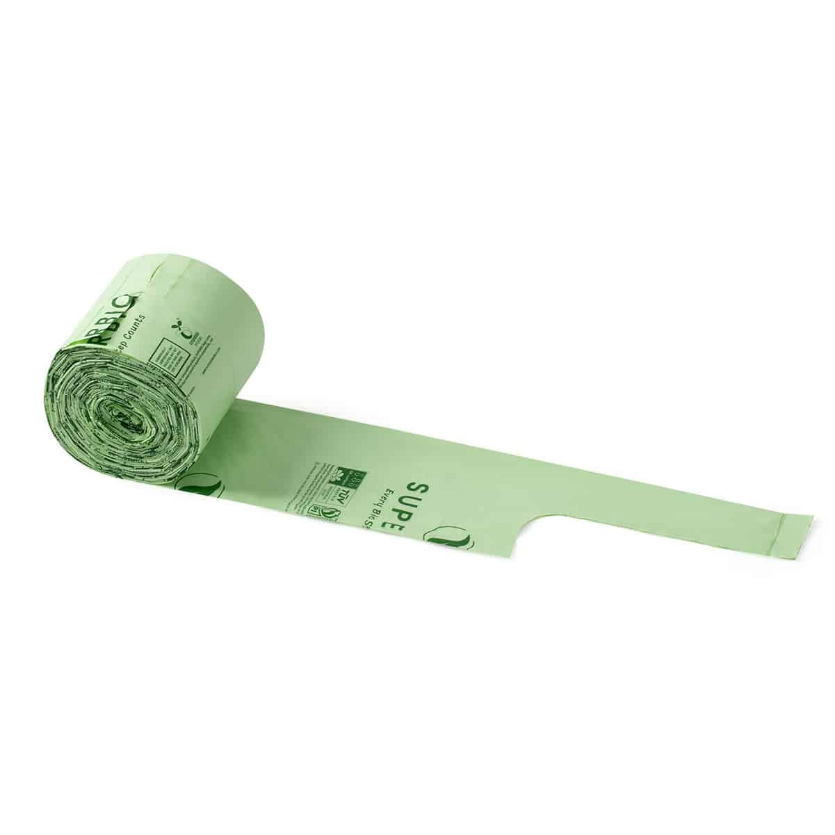 Compostable Bioplastic PLA Trash Poops Bags - Sustainable Compostable ...